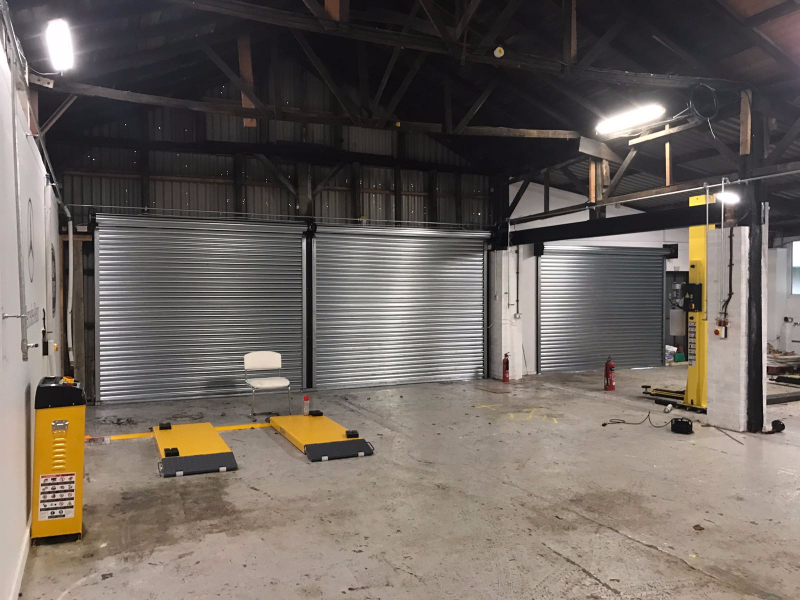 Roller shutters: a billboard in the making | Roller Shutter Services Ltd